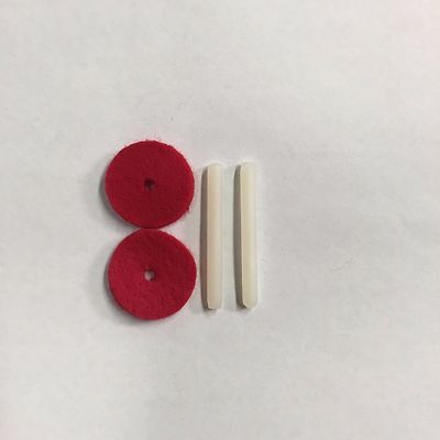 SPOOL PIN PLASTIC (2) 172007 & FELT 8879(2) SINGER SEWING MACHINE 401A ...
