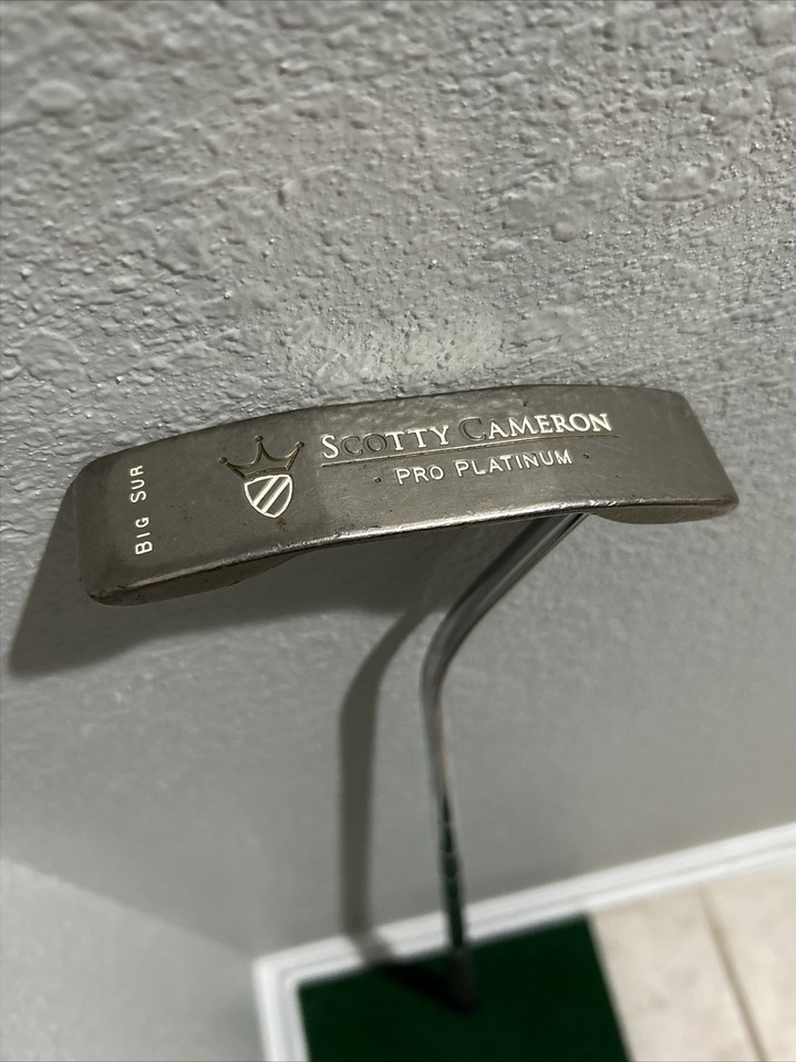 Titleist Scotty Cameron Pro Platinum Big Sur Blade Putter New Ping Grip ...