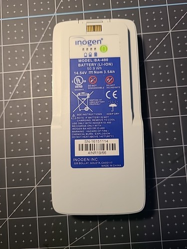 Inogen One G-4 battery (Model BA-400) | eBay