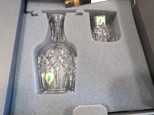 New in Box~Waterford Crystal Glenmede Tumble Up~Bedside Carafe ...
