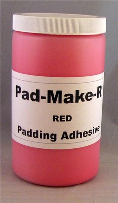 1 Gal 128 oz Red Pad Glue Padding Adhesive Compound Notepads Free Items ...
