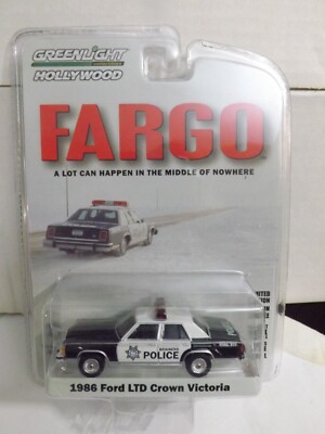 2022 Greenlight Hollywood Fargo 1986 Ford LTD Crown Victoria 1/64 Scale ...