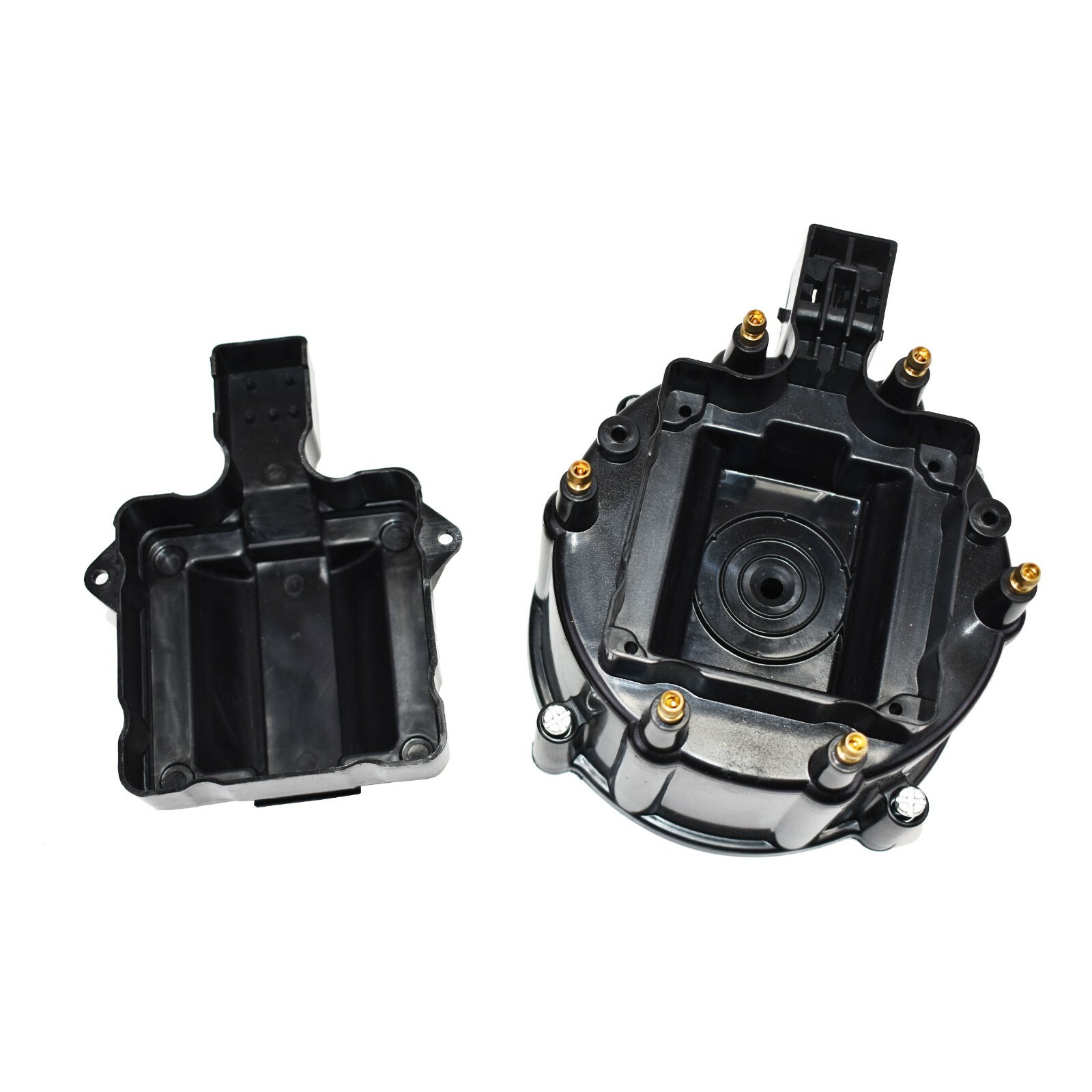 CR6BK HEI OEM Distributor Cap Rotor & Coil Cover Kit CHEVY GM FORD ...