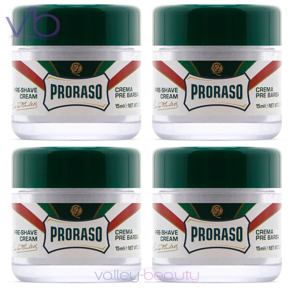 PRORASO Green Pre Shave & Post Shave Cream | Eucalyptus and Menthol ...