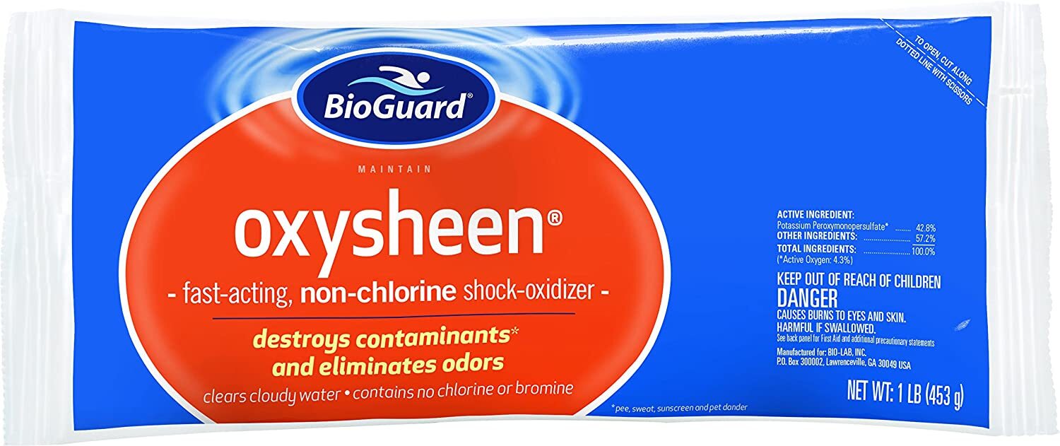 BioGuard Oxysheen Pool Shock 1 lb Bags - 24 Pack | eBay