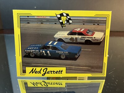 Ned Jarrett #11 1965 Rockingham Sports Legends K&M Wholesale 1991 Card ...