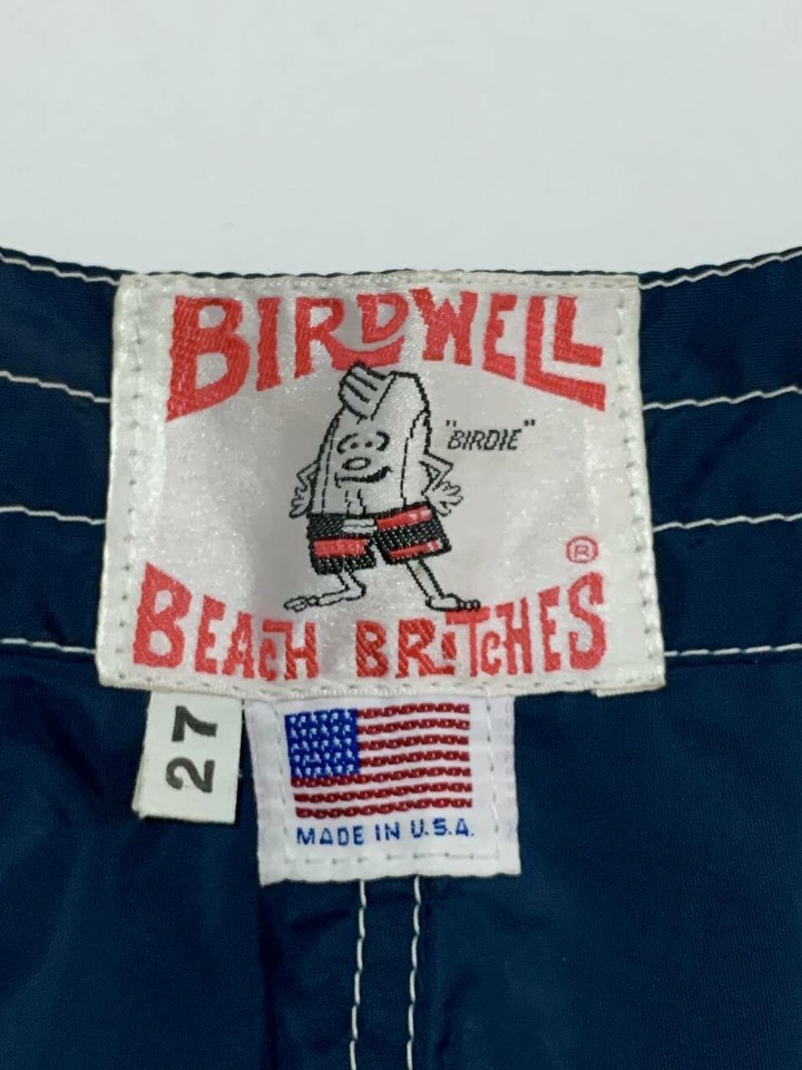 Birdwell Beach Britches Board Shorts Size 27 Swim Trunks Navy Blue ...