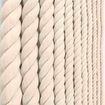 GOLBERG Premium 100% Natural Twisted Cotton Rope - Choose from Many ...