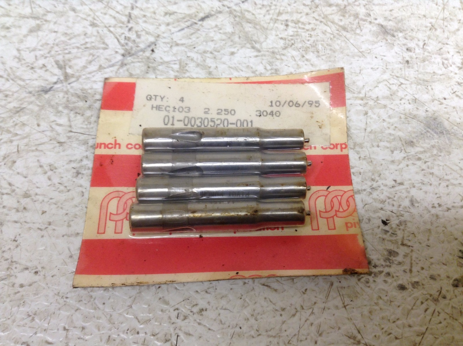 Pivot Punch 01-0030520-001 HEC103 2.250 .3040 HEC 103 010030520001 PKG ...