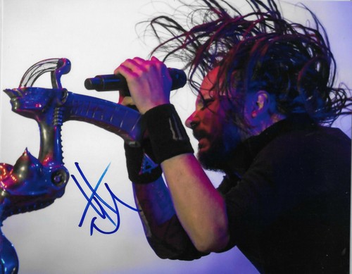 Jonathan Davis KORN Signed Autograph 8x10 Photo reprint | eBay