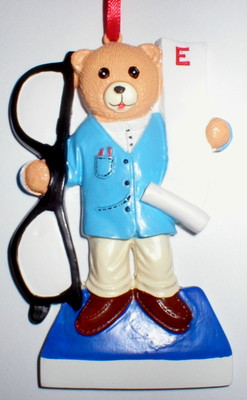 Eye Doctor Optometrist Ophthalmologist Christmas Tree Ornament Holiday ...