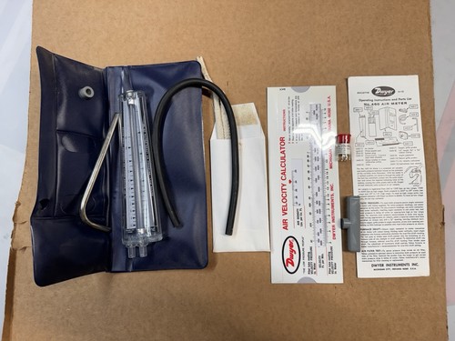 Dwyer - 460 Air Meter Kit 260-4000 FPM with Probes and Carrying case | eBay
