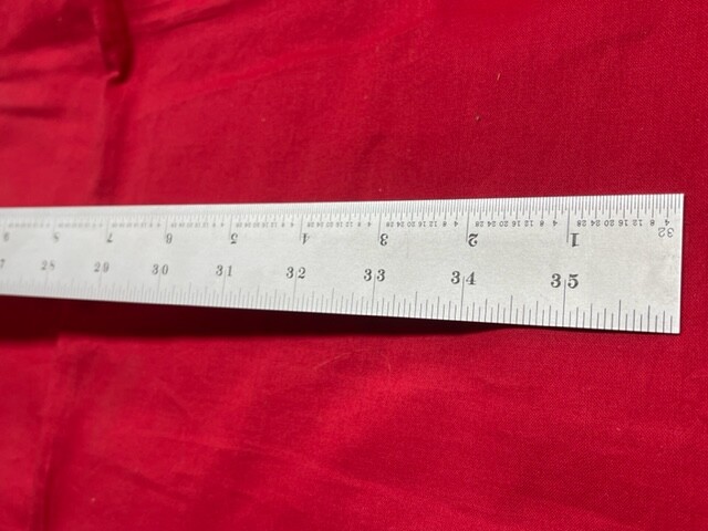 Starrett C607R-36 Spring-Tempered Steel Rules with Inch Graduations | eBay