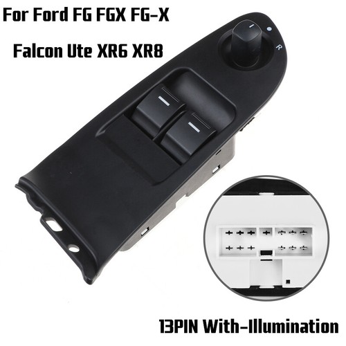 Master Power Window Switch Front Right For Ford FG FGX FG-X Falcon Ute ...