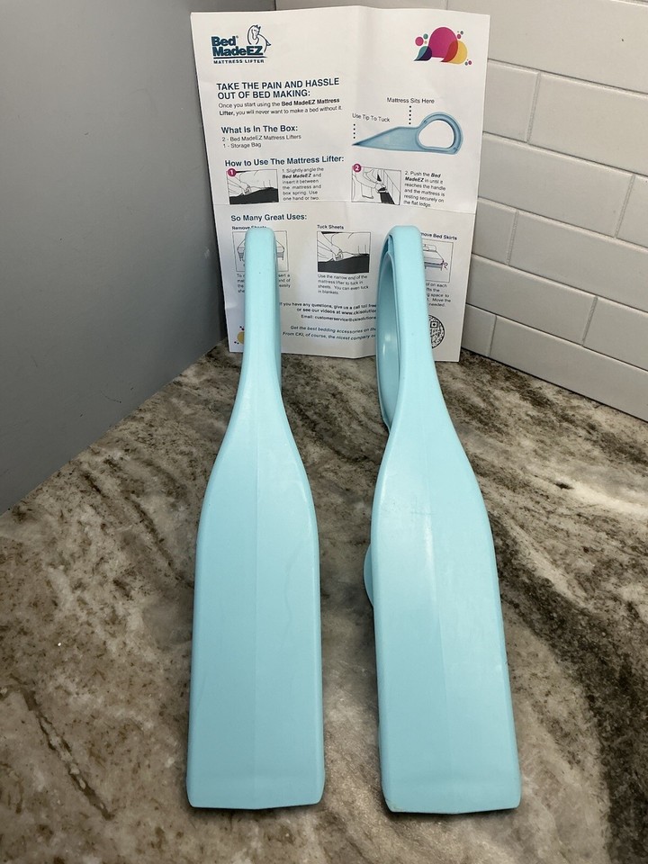 Bed MadeEZ Bed Making Assistant Kit - 2 Wedges, Storage Bag - Made EZ Tool | eBay