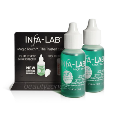 Infa-Lab Magic Touch Liquid Styptic Nails Stop Bleeding Skin Sanitizer ...