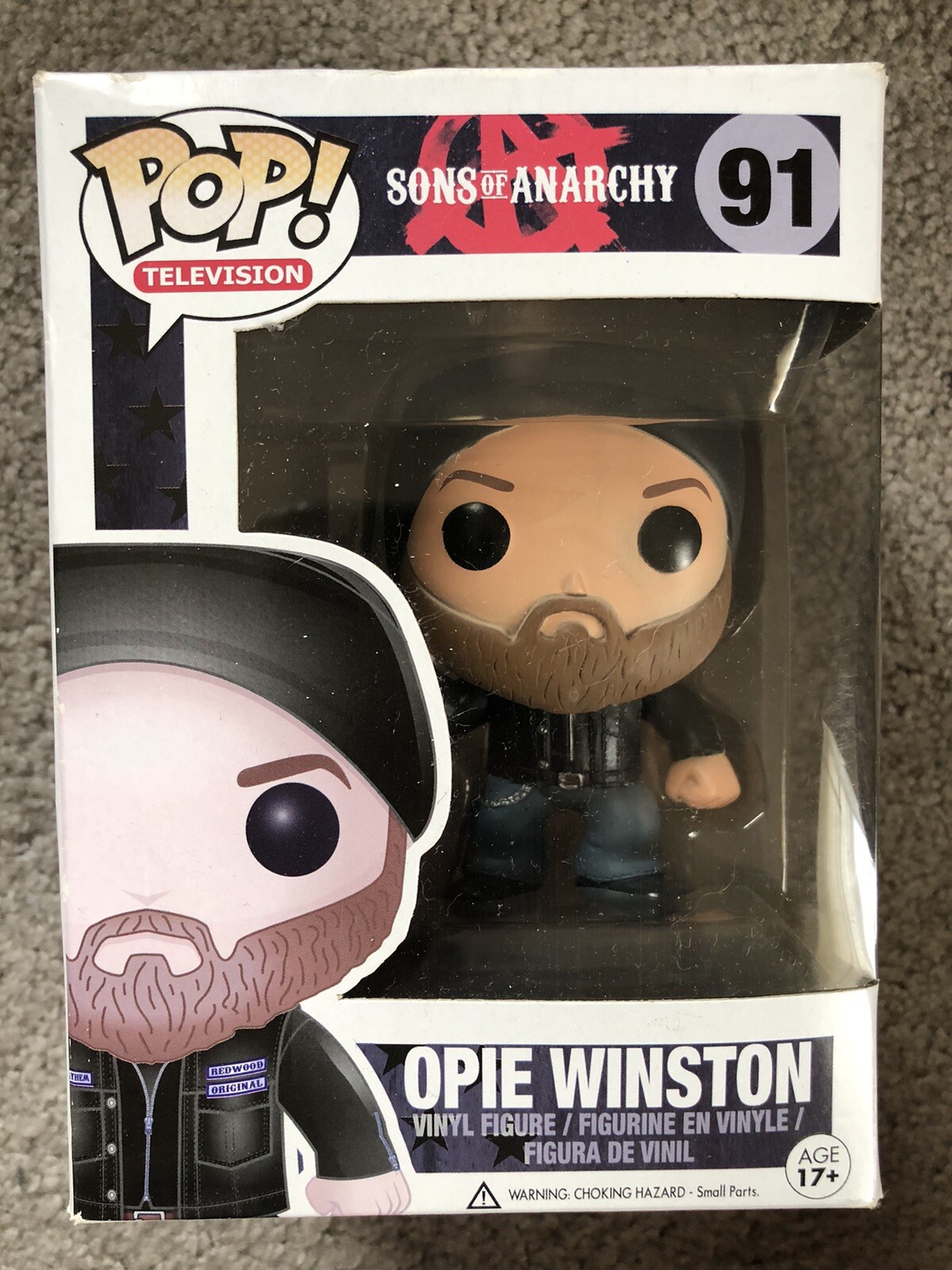 Funko Pop! Vinyl: Sons of Anarchy SOA - Harry "Opie" Winston #91 Sealed ...