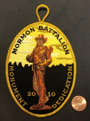 BSA BOY SCOUT LDS LATTER-DAY SAINTS 2010 MORMON BATTALION DEDICATION ...