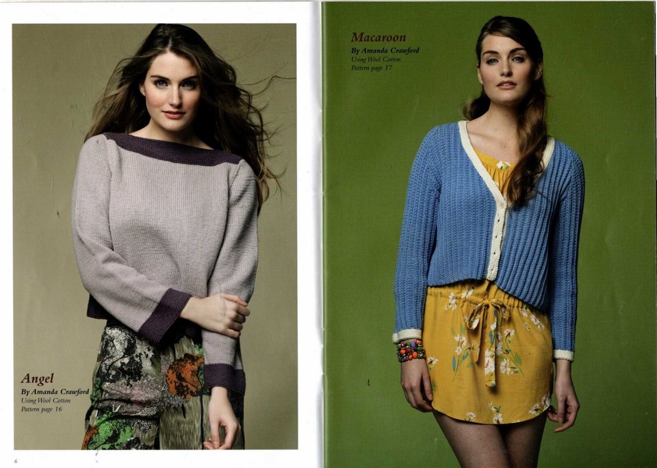 Rowan Free Collection no 7 six designs magazine knitting patterns | eBay