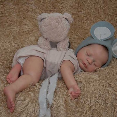 Kit Reborn 21Inches Timothy Reborn Doll Kit Sleeping Baby Unpainted ...