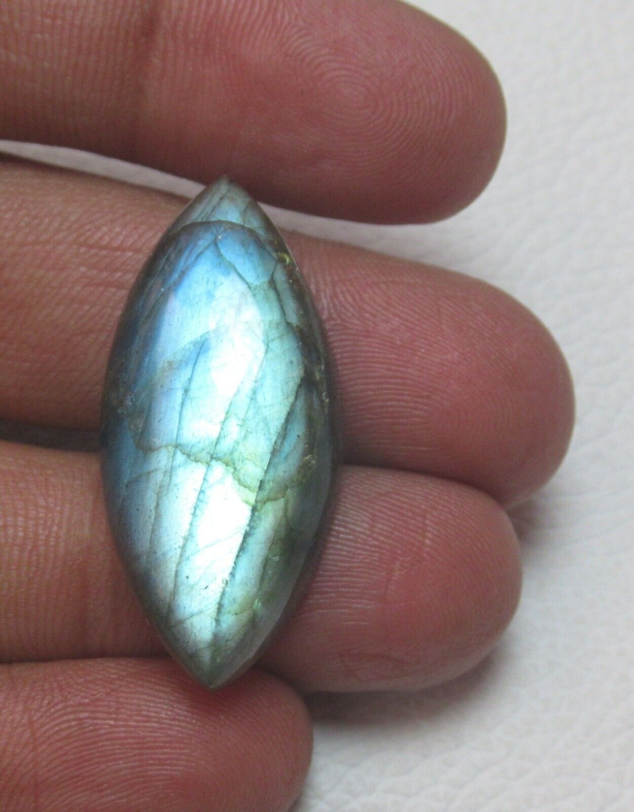 Natural Labradorite Marquise Cabochon 30.05 Cts Smooth Gemstone ...