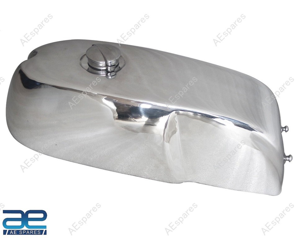 Aluminum Fuel Gas Tank For Norton Commando Dunstall Norvil Triton Cafe ...