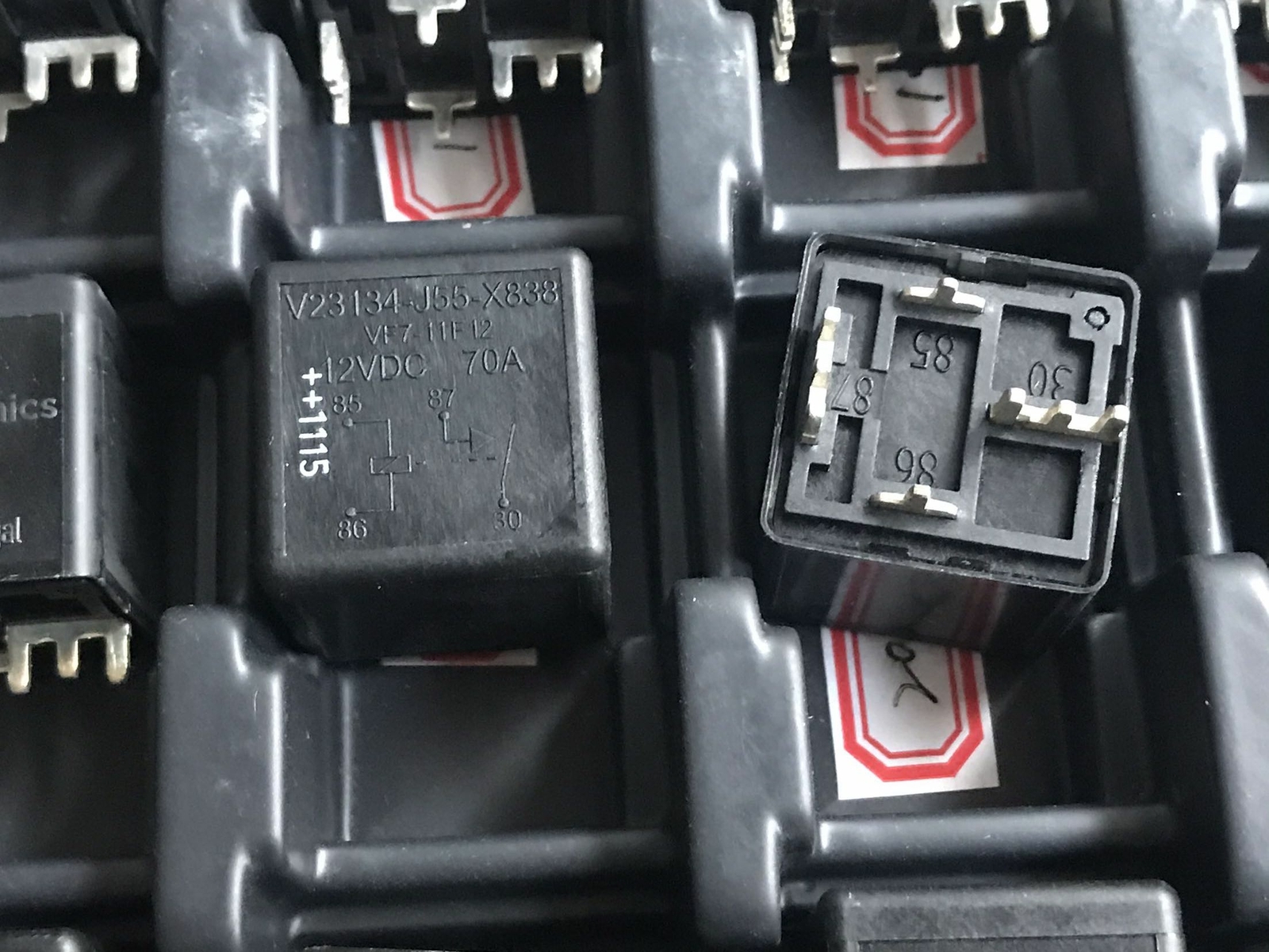 1PC Tyco V23134-J55-X838 VF7-11F12 Automotive Relay 70A 12VDC 4 Pins | eBay