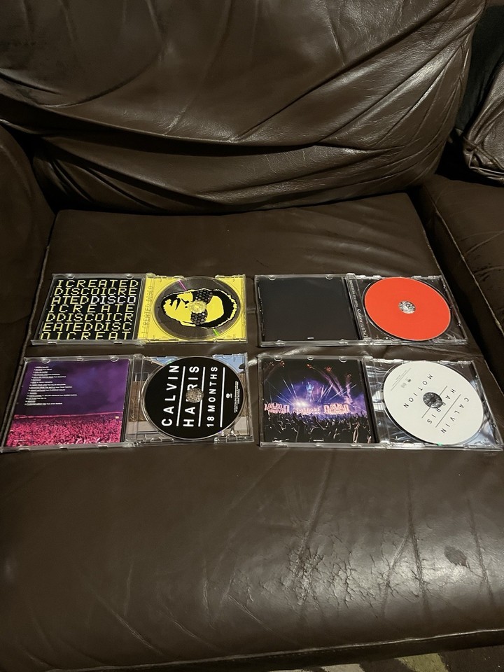 Calvin Harris Albums I Created Disco, Ready For The Weekend, 18 Months ...