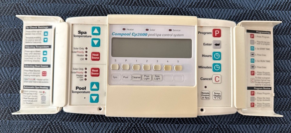 Compool / Pentair Cp3600 Pool/Spa Control System (indoor panel) | eBay