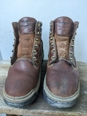 Wolverine Men's Raider Durashocks 6" Boot Size 14M Peanut Leather ...