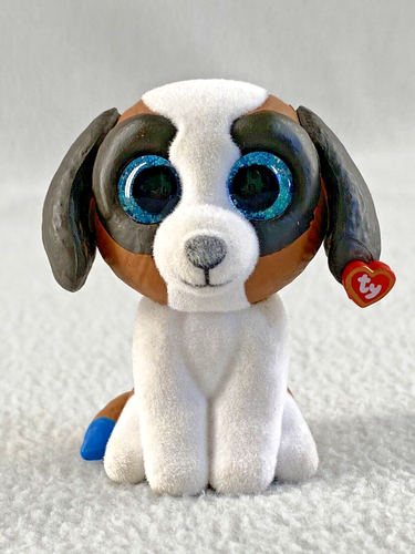 Ty Mini Beanie Boos Duke The Dog 2” Flocked Vinyl Figure Series 1 | eBay