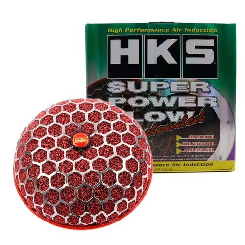 3inch Red HKS Racing Super Power Air Filter Flow caliber Intake ...