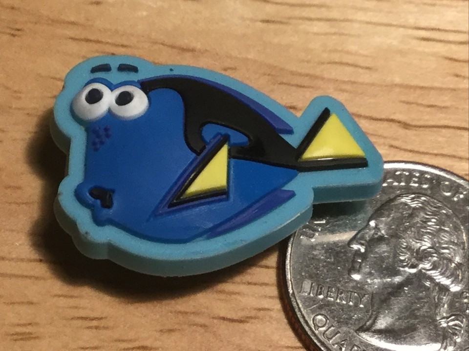 FINDING NEMO FINDING DORY AUTHENTIC JIBBITZ SHOE CHARM FITS CROCS SHOE ...