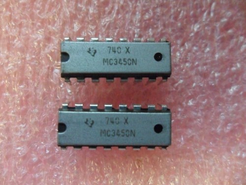 MC3450N MC3450 IC QUAD DIFFERENTIAL LINE RECEIVER 16-PIN DIP TI (LOT OF ...
