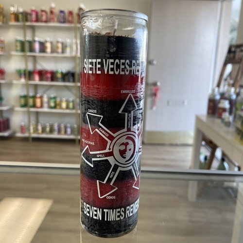 Vela Siete Veces Reversible/ Prepared Seven Times Reversible Candle | eBay