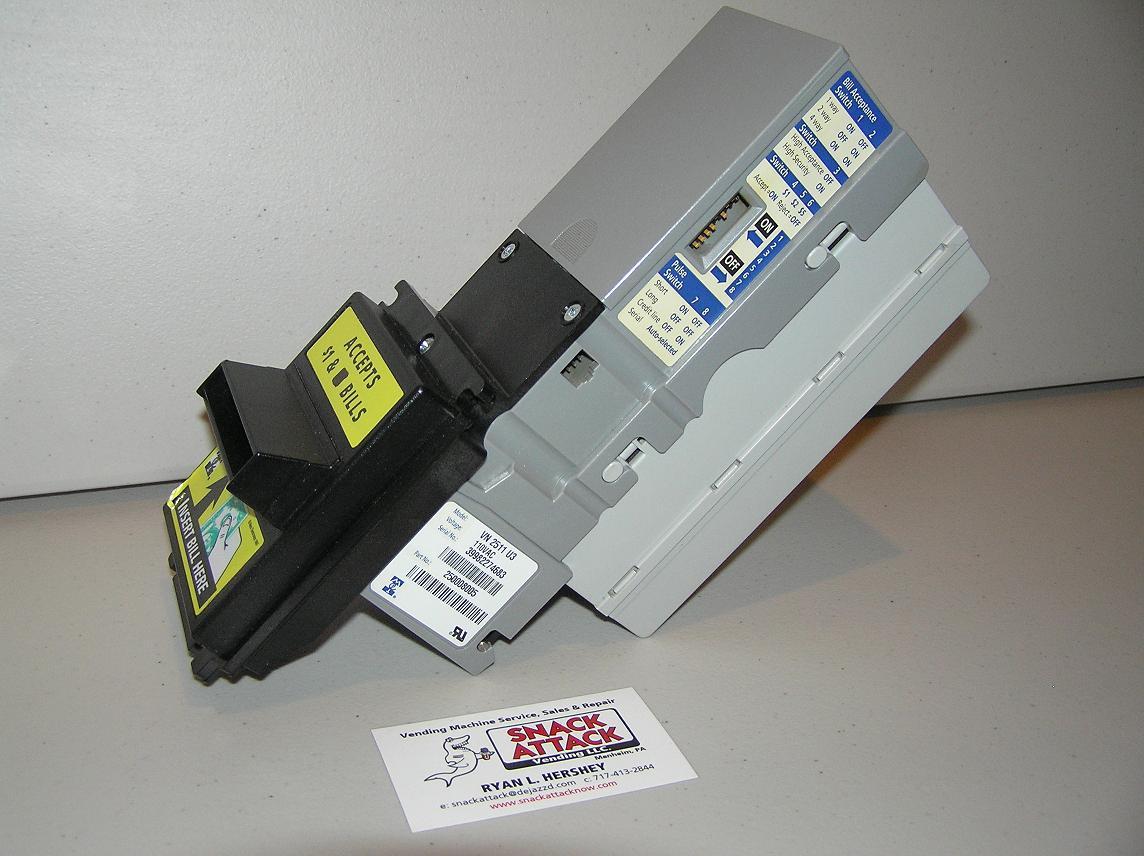 MARS MEI, COINCO, MAKA, CONLUX, (1) BILL VALIDATOR READER CLEANING CARD ...