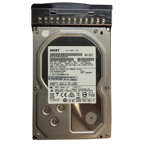 EMC HGST Ultrastar 7K4000 2TB 7.2K SATA HDD 118000369-02 0F21872 | eBay