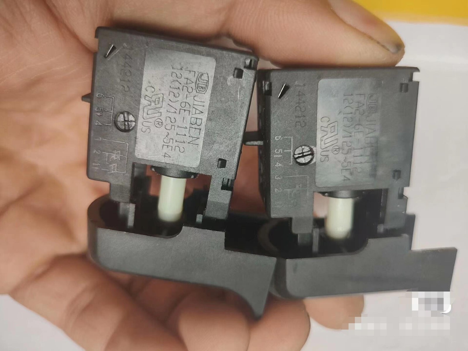 1pc NEW JIABEN FA2-6E-1112 12A 125V 5E4 Trigger Switch #V2WJ CH | eBay