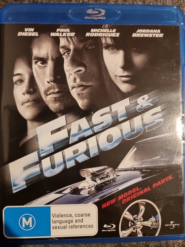Fast & Furious- Steel Slipcase Rare (Blu-ray, 2009) VGC Vin Diesel ...