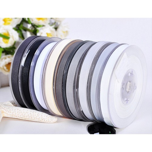 1 Roll 100 Yards 9 mm 16 mm 25 mm 38 mm Width Grosgrain DIY Ribbon | eBay