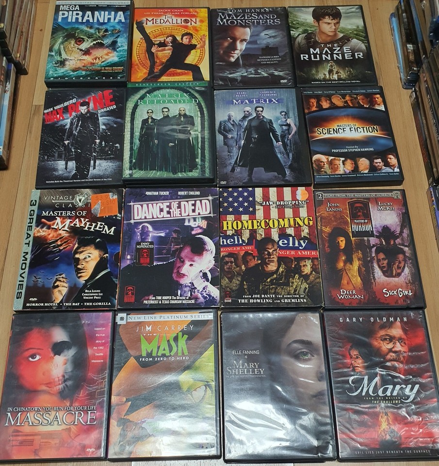 Updated 16 Feb $3 Horror, Sci-Fi Fantasy DVDs INCAN - MOON - Fill cart ...