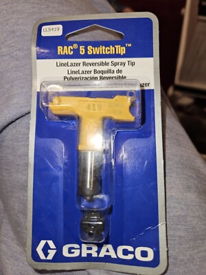 Graco LL5419 LineLazer RAC 5 Switch Tip, 419 | eBay