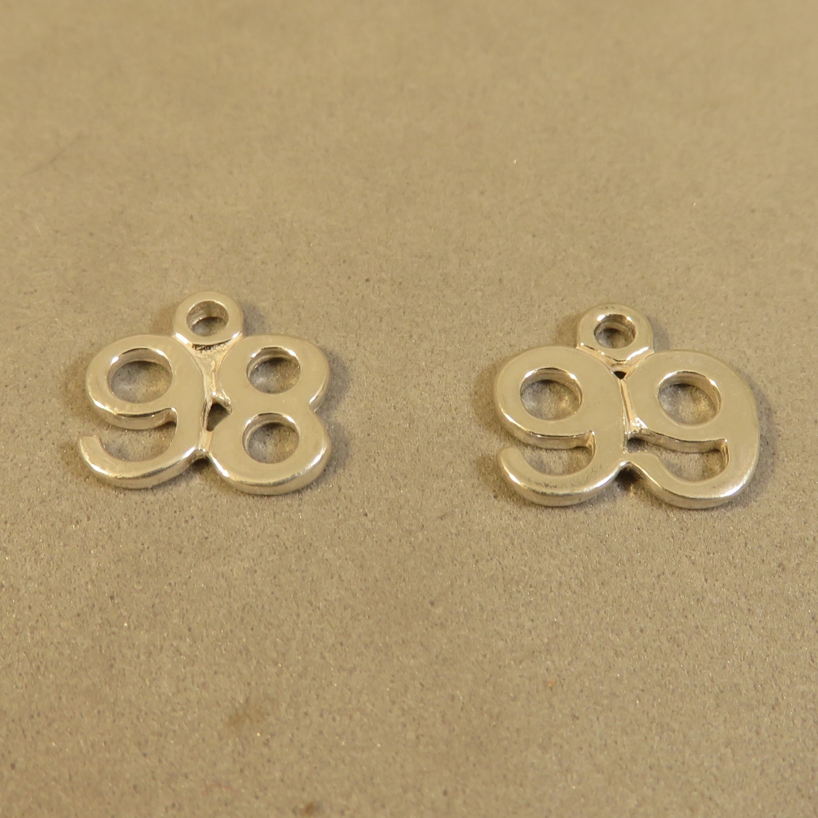 .925 Sterling Silver YEAR CHARM High School Graduation Anniversary NEW ...