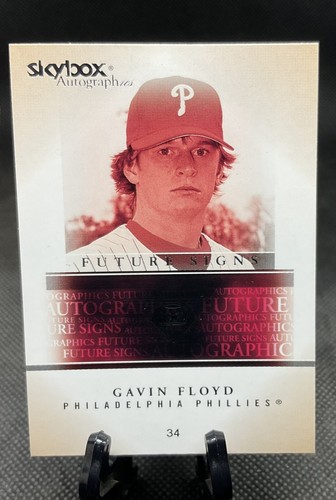 2005 SkyBox Autographics Future Signs #8 Gavin Floyd - Philadelphia ...