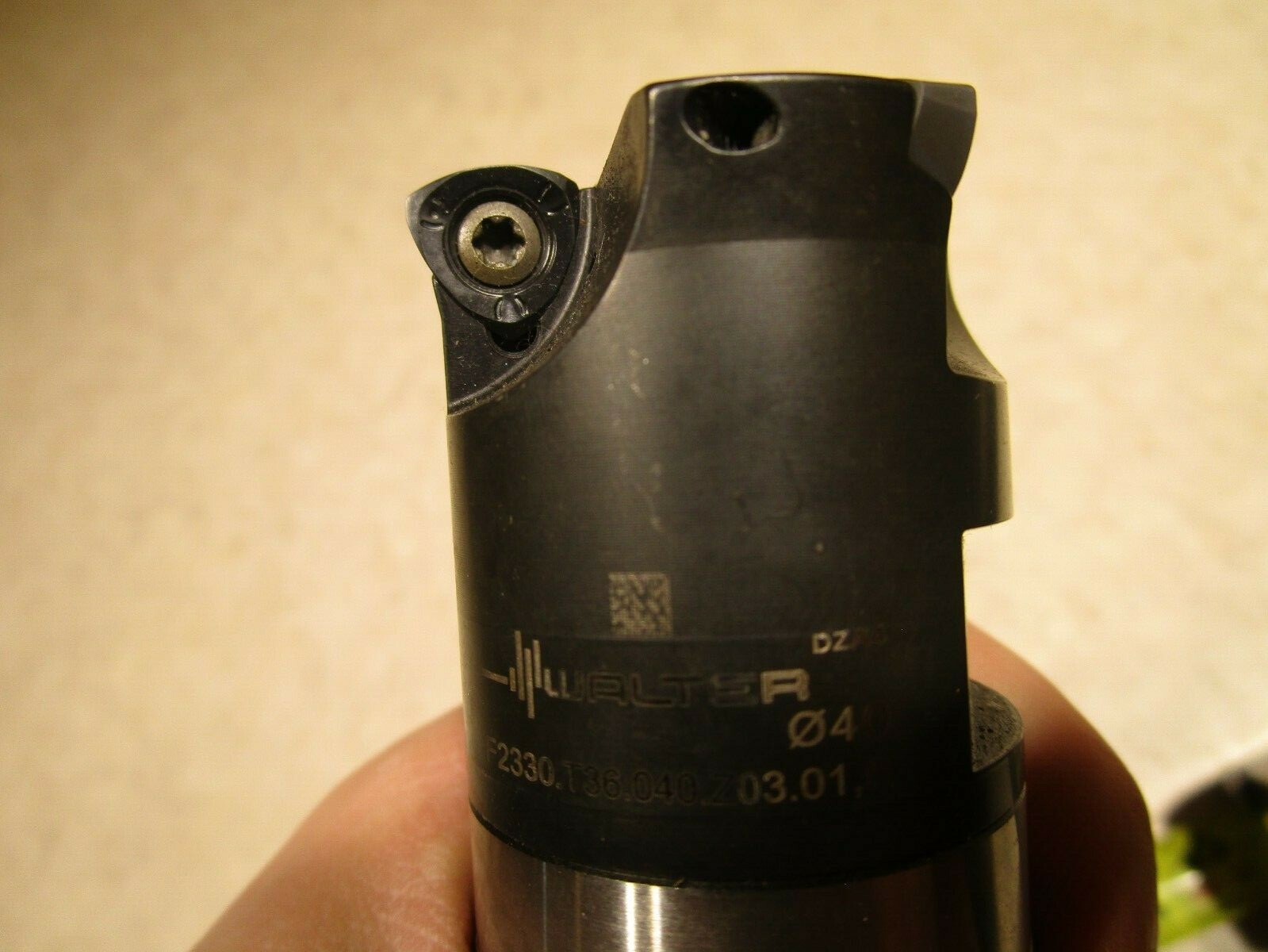 WALTER F2330.T36.040.Z03.01,5, MILLING CUTTER, w/ MODULAR TOOL ADAPTER ...