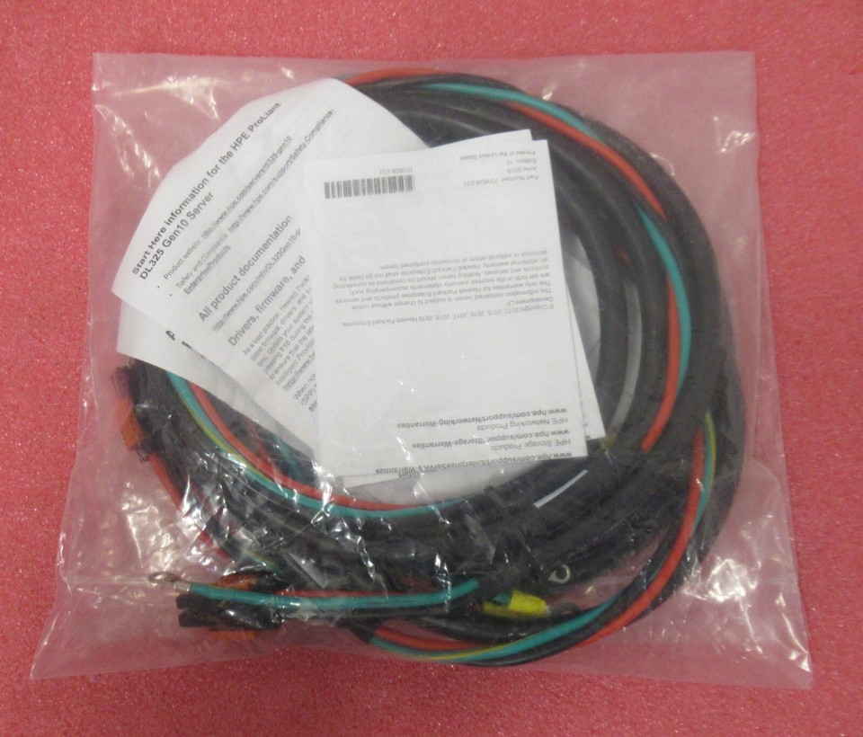 New HP 853567-001 Q0H80A 2.85M 48V Power Cable For ProLiant G10 GEN10 ...