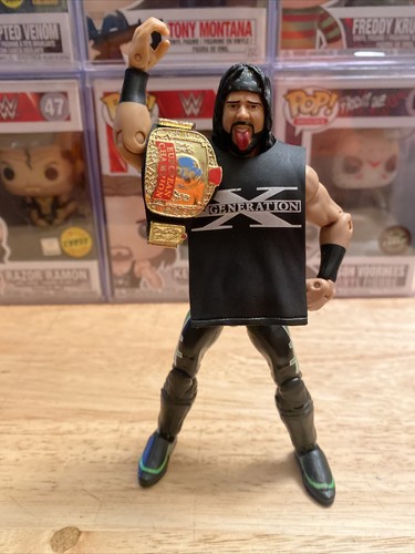 WWE Elite X-PAC Xpac 123-Kid Series 33 Mattel Figure! Complete W ...