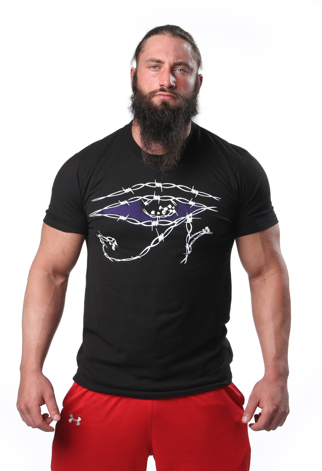 Official TNA Impact Wrestling Bram "Barbed Eye" T-Shirt | eBay UK