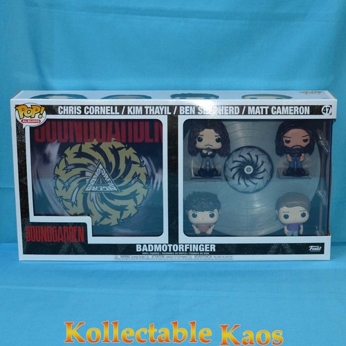 Soundgarden - Badmotorfinger Deluxe Pop! Albums Vinyl Figure 4-Pack #47 ...