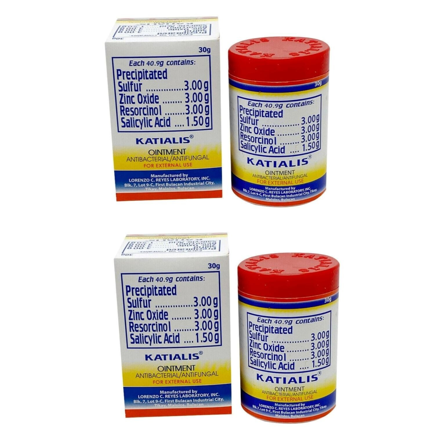 2 Jars Katialis Ointment, 30g Each | eBay